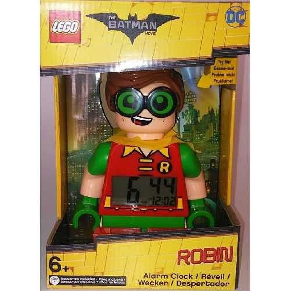 The LEGO Batman Movie Robin Light Up Alarm Clock - Walmart.com