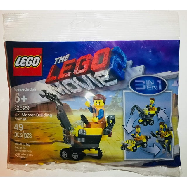 The LEGO Movie 2 Mini Master Building Emmet Set, 49 Piece - Walmart.com