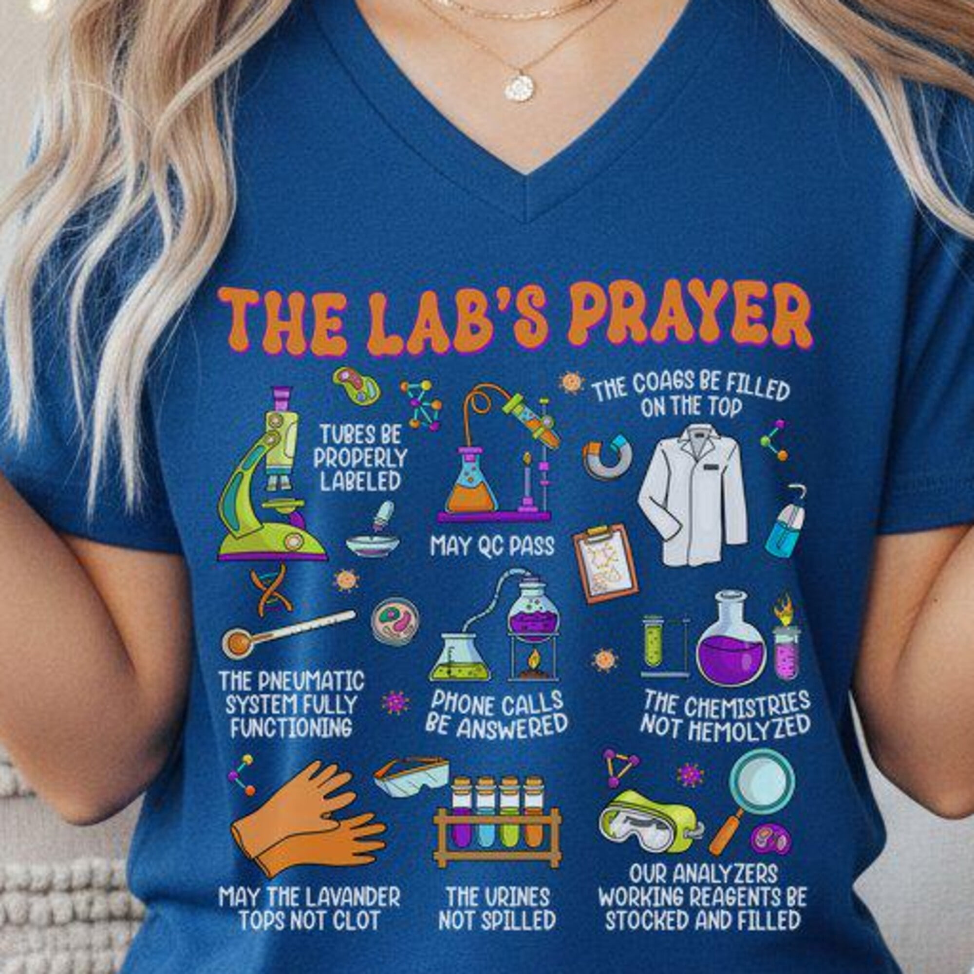 The Lab 39 s Prayer Science Shirt Funny Chemistry Design for Lab ...