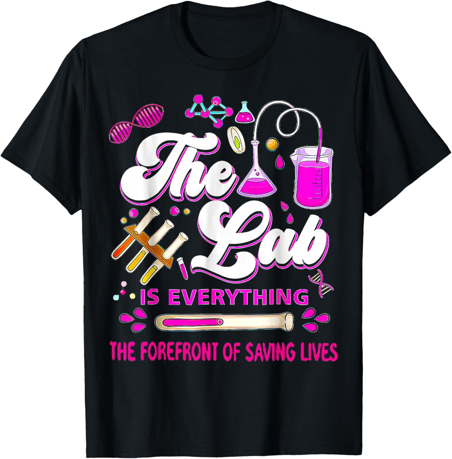The Lab Is Everything Lab Week 2024 Cotton T-Shirt - Walmart.com