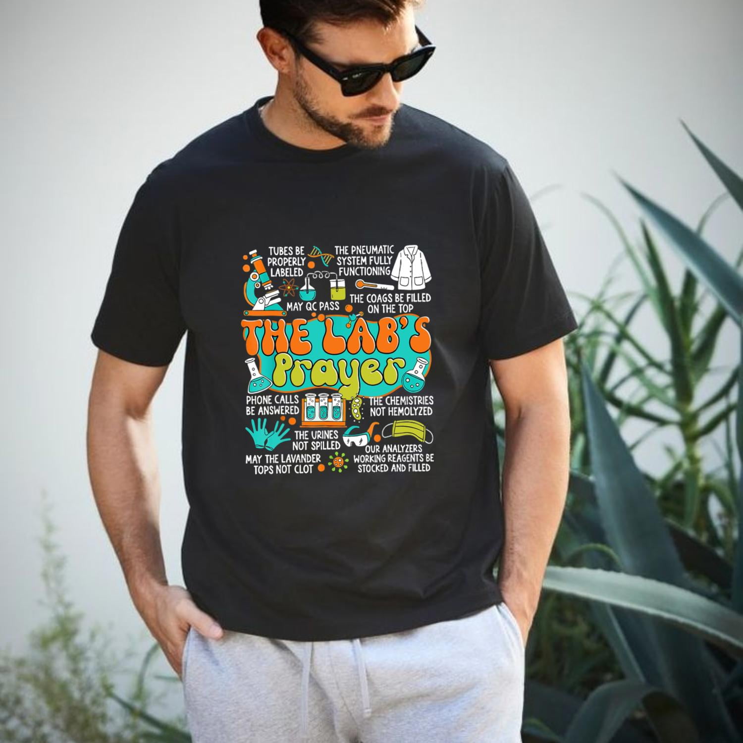 The Lab Prayer Lab Week 2025 Medical Laboratory Scientist T-Shirt ...