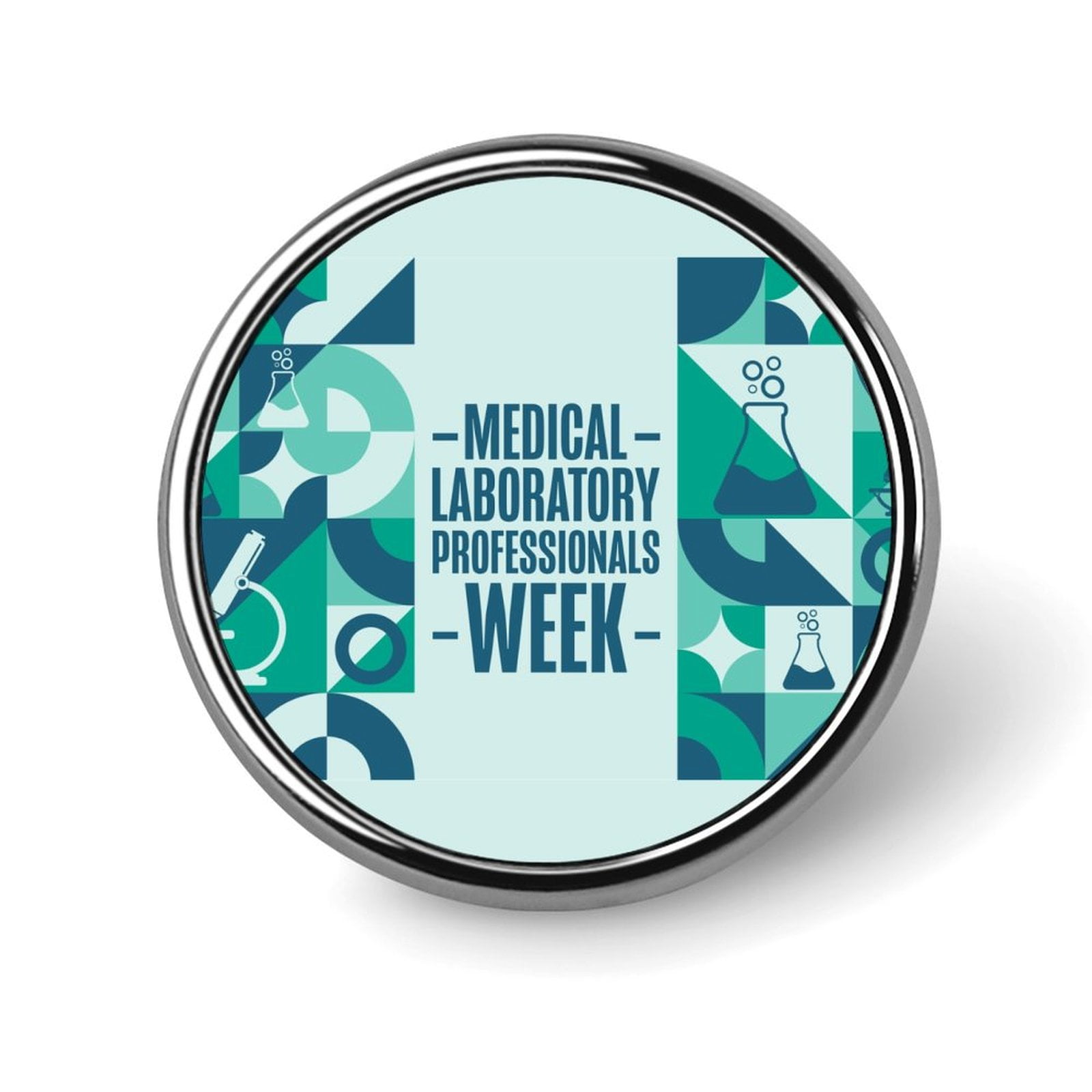 The Lab Retro Lab Week 2025 Medical Laboratory Pins Round Buttons ...