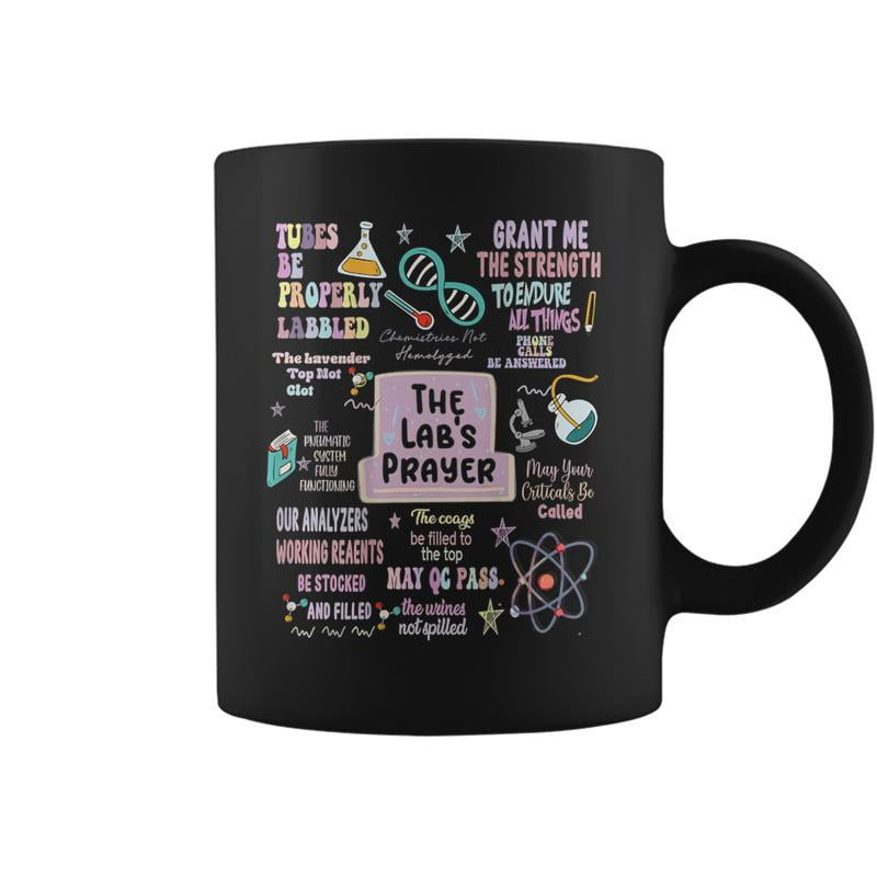 The Labs Prayer Medical Laboratory Scientist On Back Coffee Mugs ...