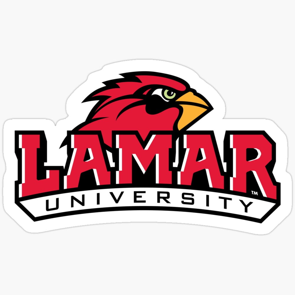 The Lady Cardinals Lamar Cardinals-Icon Sticker Phone Decal Water ...