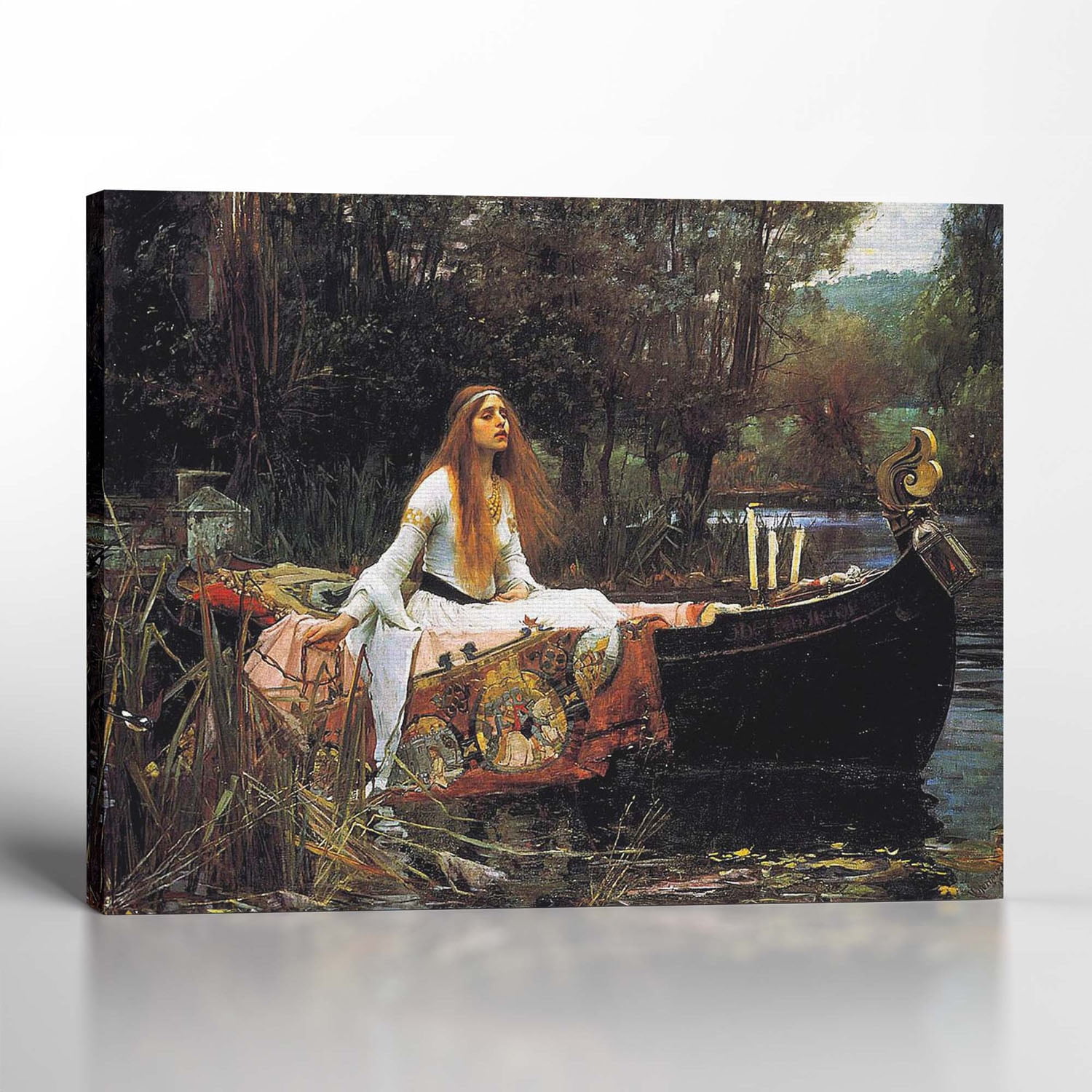 The Lady of Shalott by John Williams Waterhouse Prints, Famous Art ...
