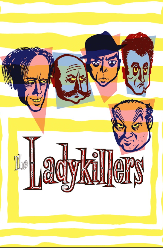 The Ladykillers 1955 Poster 24x36 - Alec Guinness Dark Comedy Crime ...