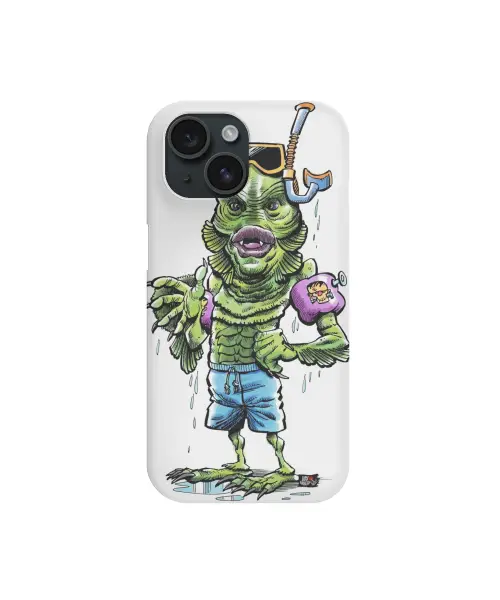 The Lagoon Monster Creature Classic Phone Case for iPhone 16 15 14 13 ...