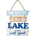 The Lake Decor - Sailboat Sign - Walmart.com