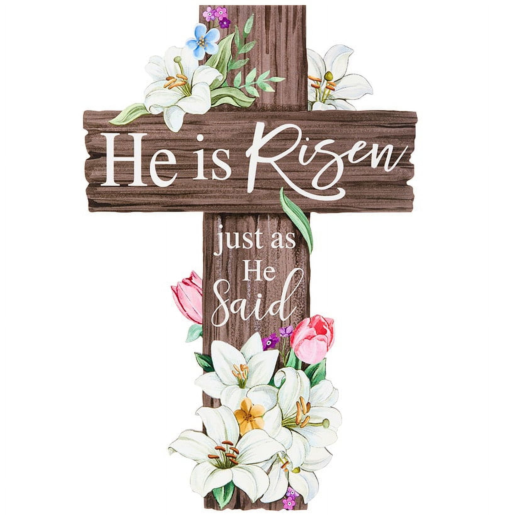 The Lakeside Collection Easter Wall Cross - Walmart.com