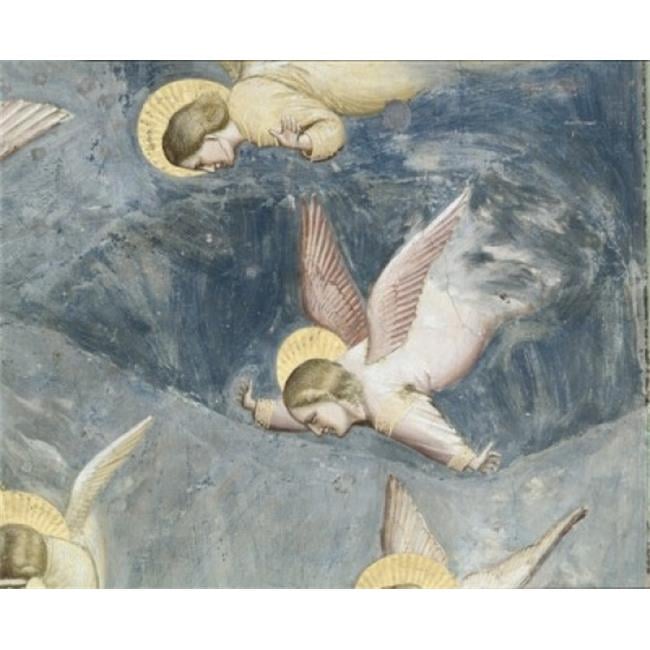 The Lamentation Detail Giotto Ca.1266-1337 Italian Fresco Capella ...