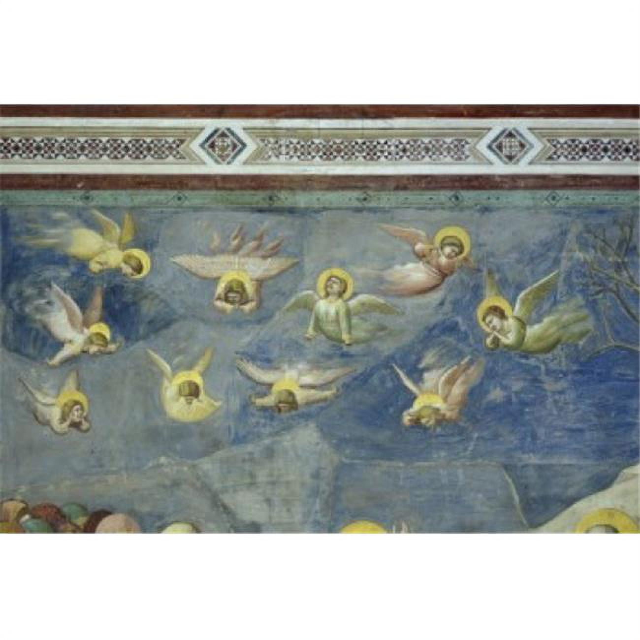 The Lamentation Detail Giotto di Bondone C. 1266-1337 Florentine Fresco ...