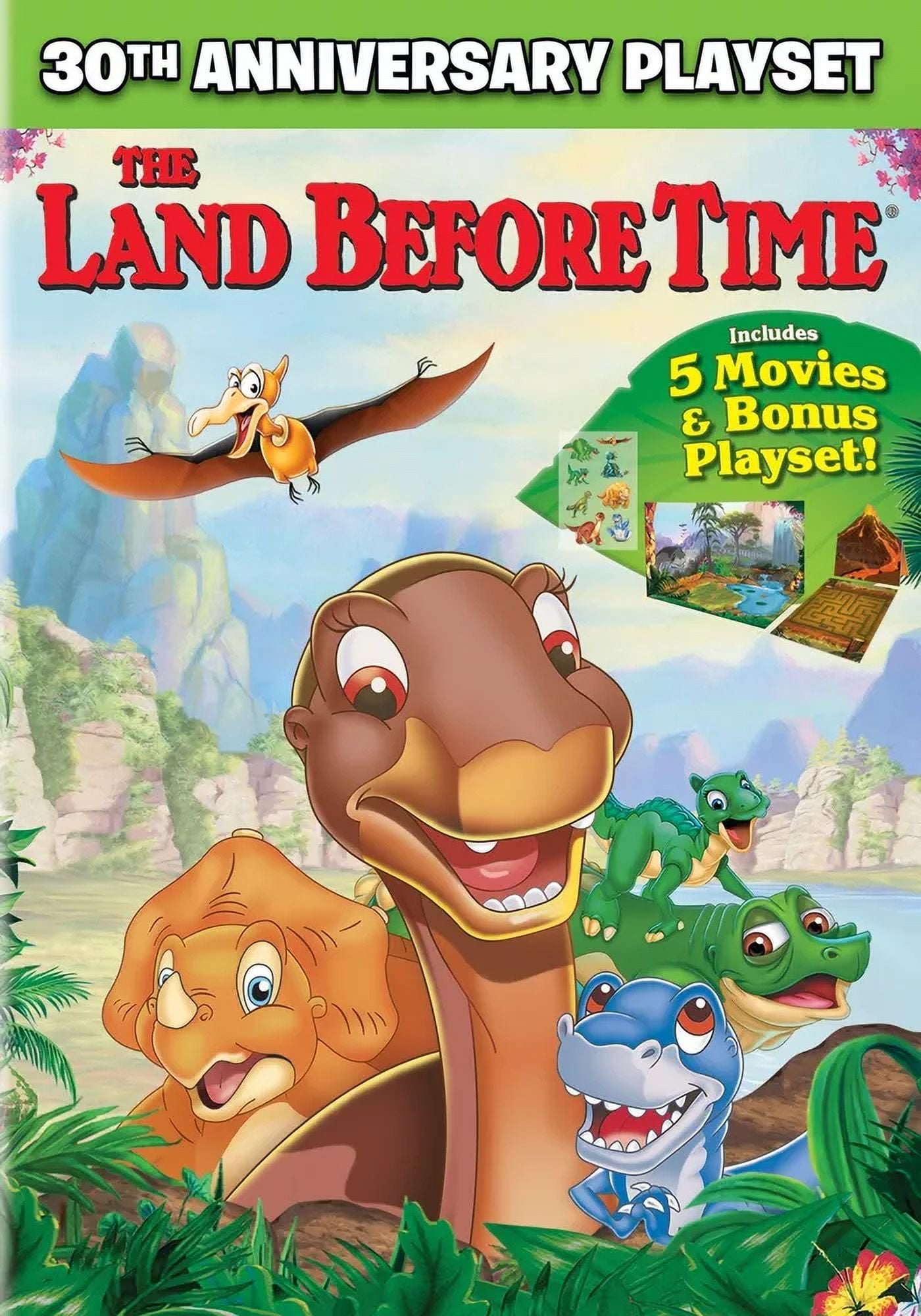 The_Land_Before_Time_5-movie_Collection_D*V*D_Pat_Hingle_|_Book_It ...