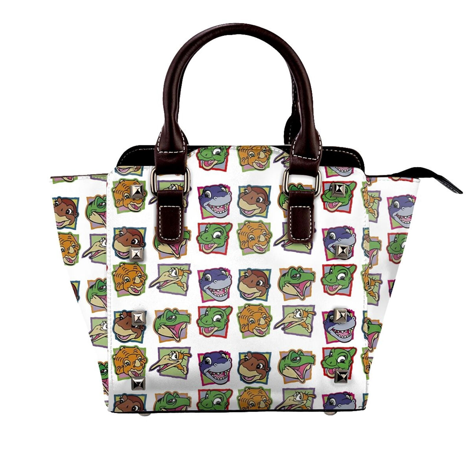 The Land Before Time Collection Handbag Leather Rivet Shoulder Bag ...