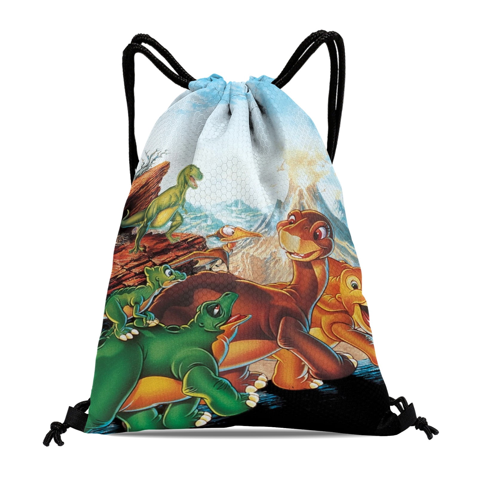 The Land Before Time Drawstring Backpack Bag Party Favors Goodies Merch ...