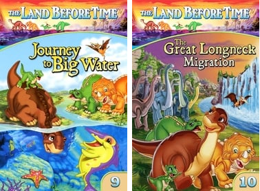 The Land Before Time IX Journey To Big Water (2002) & X The Great ...