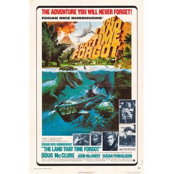 The Land That Time Forgot C.1975 - Style B Movie Poster - Walmart.com