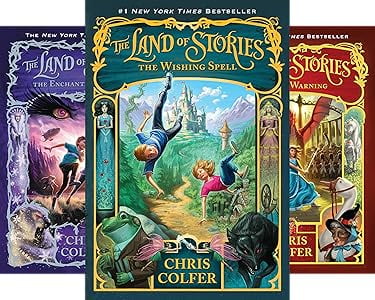 The Land of Stories Books 1-3: The Wishing Spell; The Enchantress ...