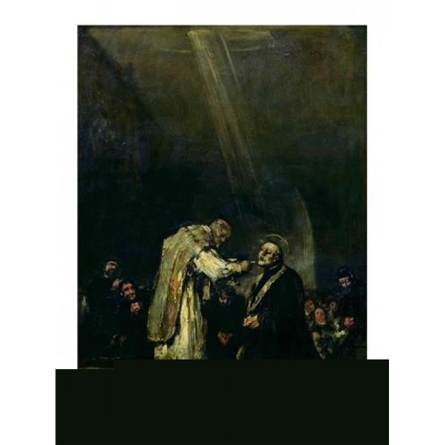 The Last Communion of St. Joseph Calasanz Poster Print by Francisco De ...