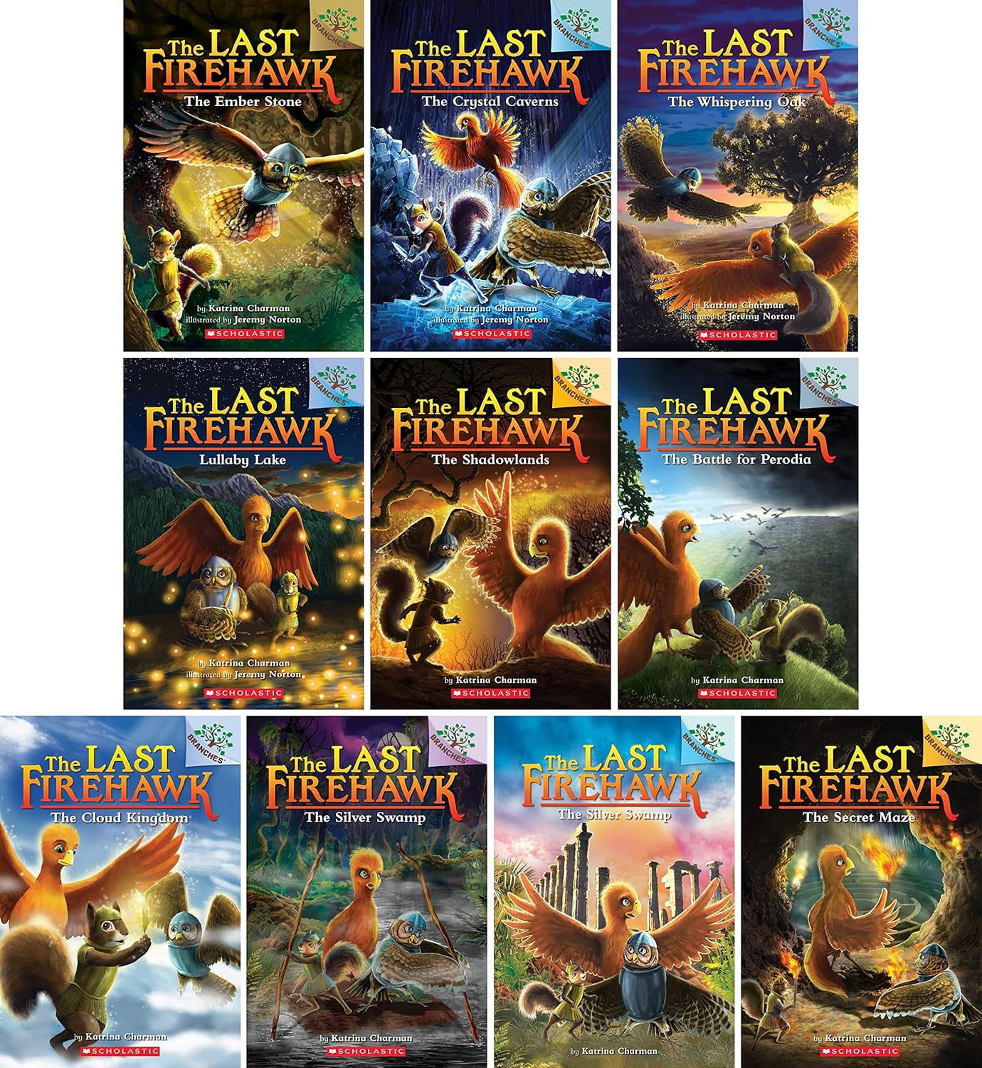 The Last Firehawk Collection (Books #1-10) - Walmart.com