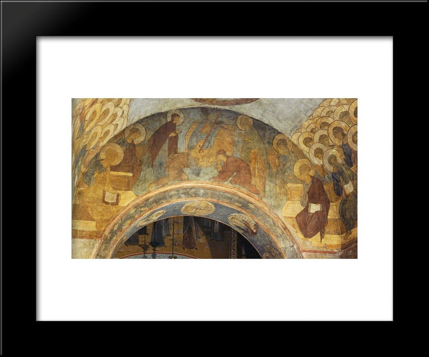 The Last Judgement Hetoimasia, Mother of God, John the Baptist, Adam ...
