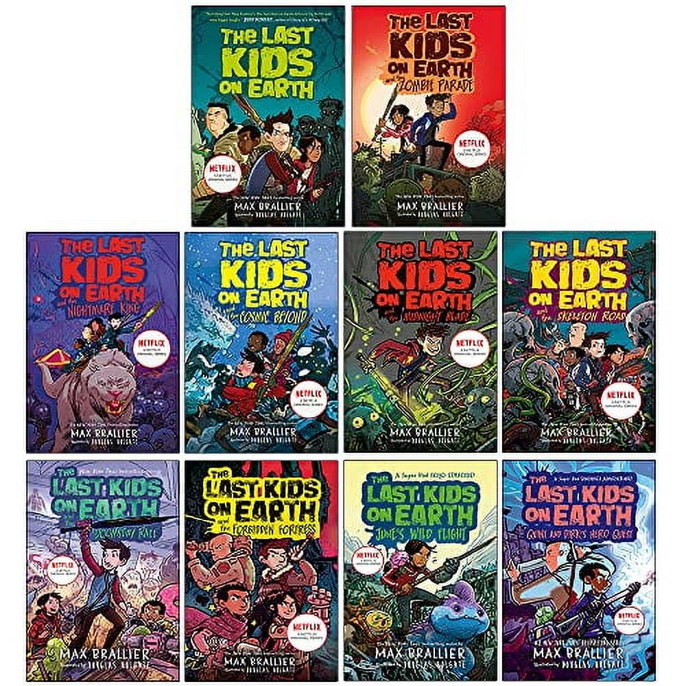 The Last Kids on Earth Series 10 Books Collection Set By Max Brallier ...