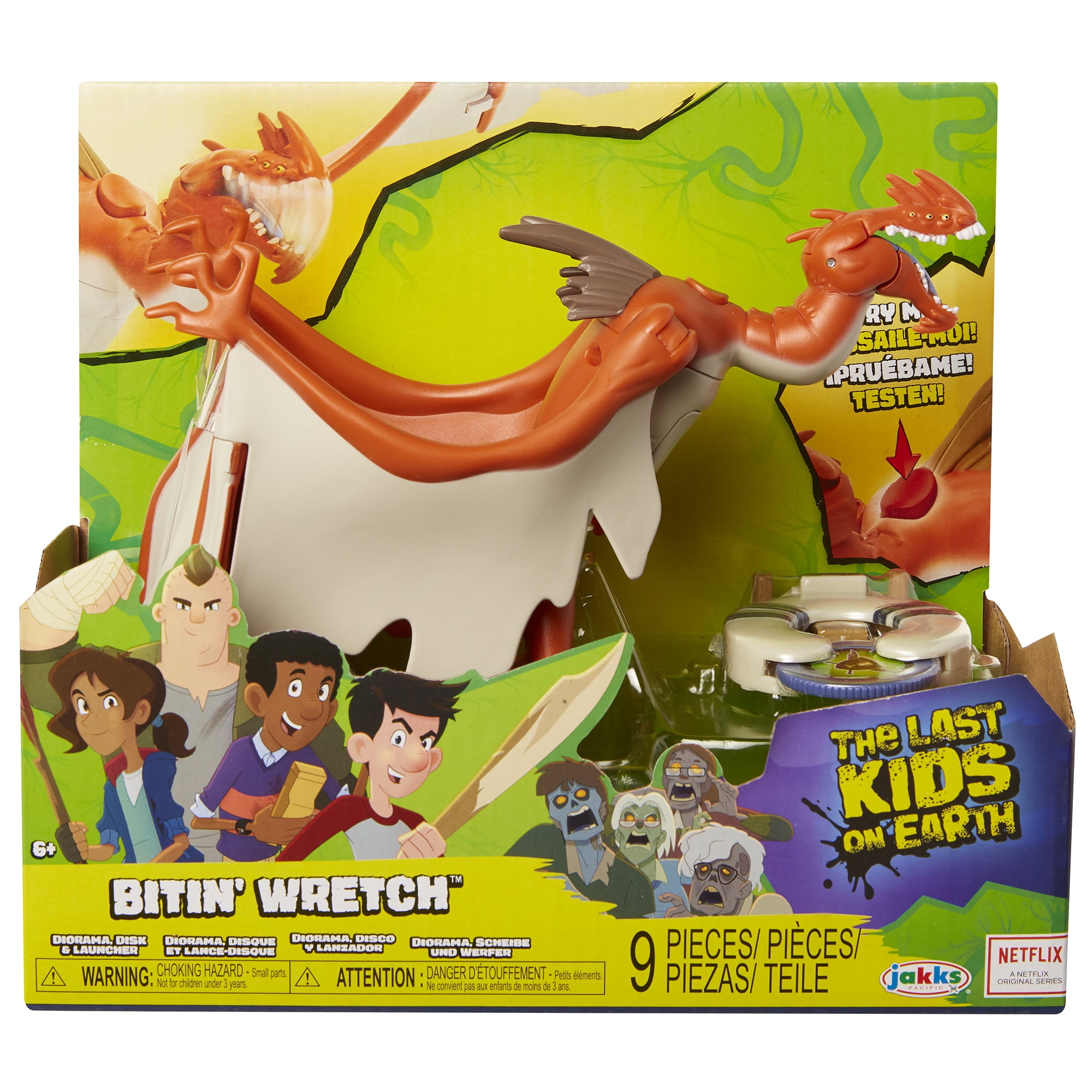 The Last Kids On Earth Winged Wretch Action Figure 6" Scale Playset ...