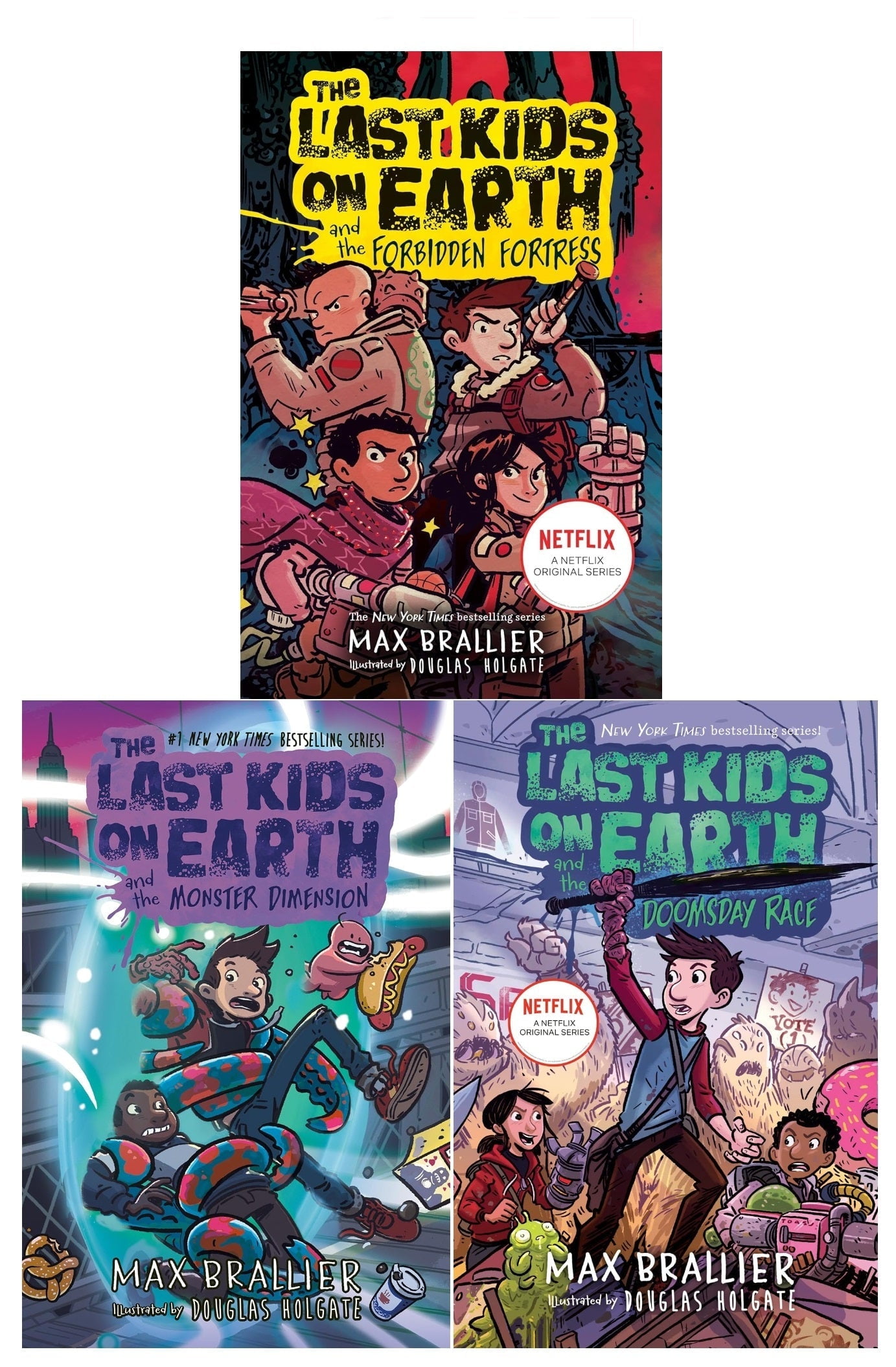 The Last Kids on Earth 3 Books Collection Set by Max Brallier (Books 7 ...
