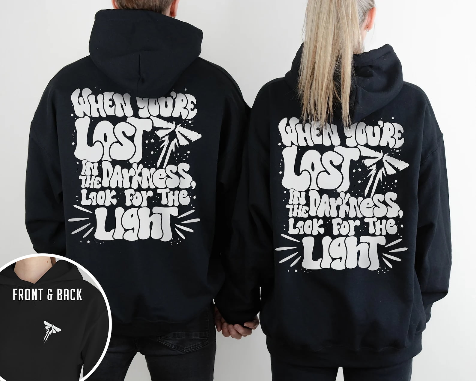 The Last Of Us Hoodie | TLOU Look For The Light Sweatshirt Pedro Pascal ...