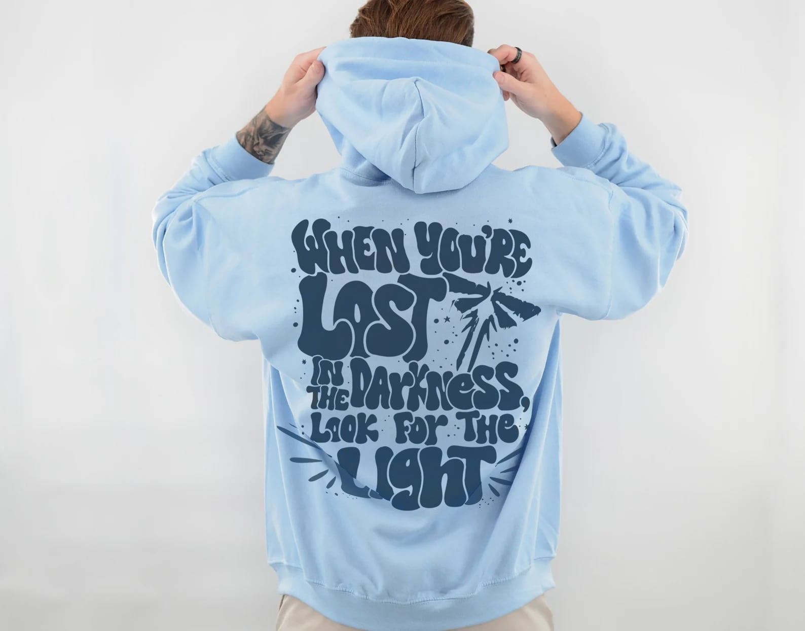 The Last Of Us Hoodie | TLOU Look For The Light Sweatshirt Pedro Pascal ...