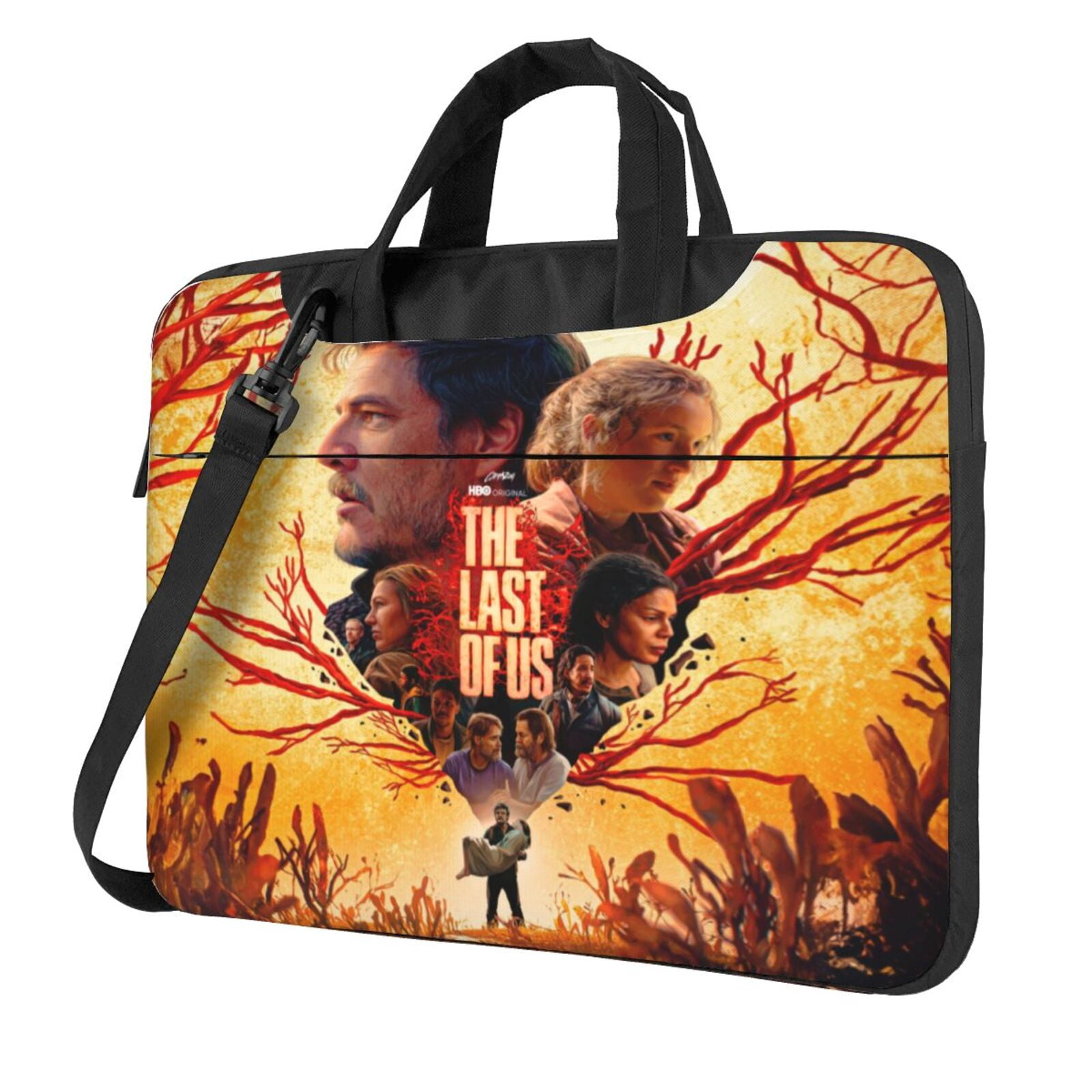 The Last Of Us Laptop Bag with Extra Pocket Soft Carrying Handle ...