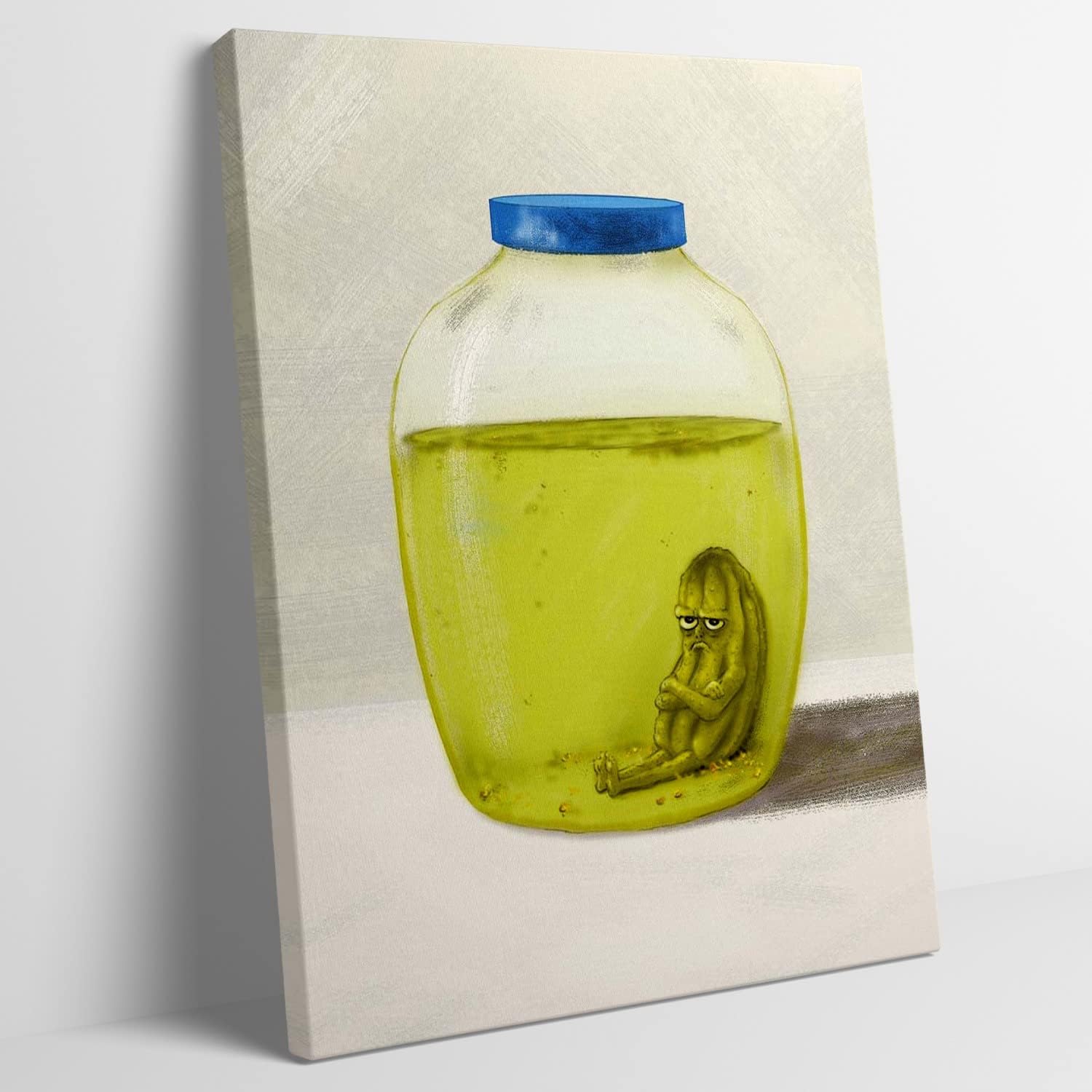 The Last Pickle Posters Funny Kitchen Wall Art Mirthless Pickle in ...