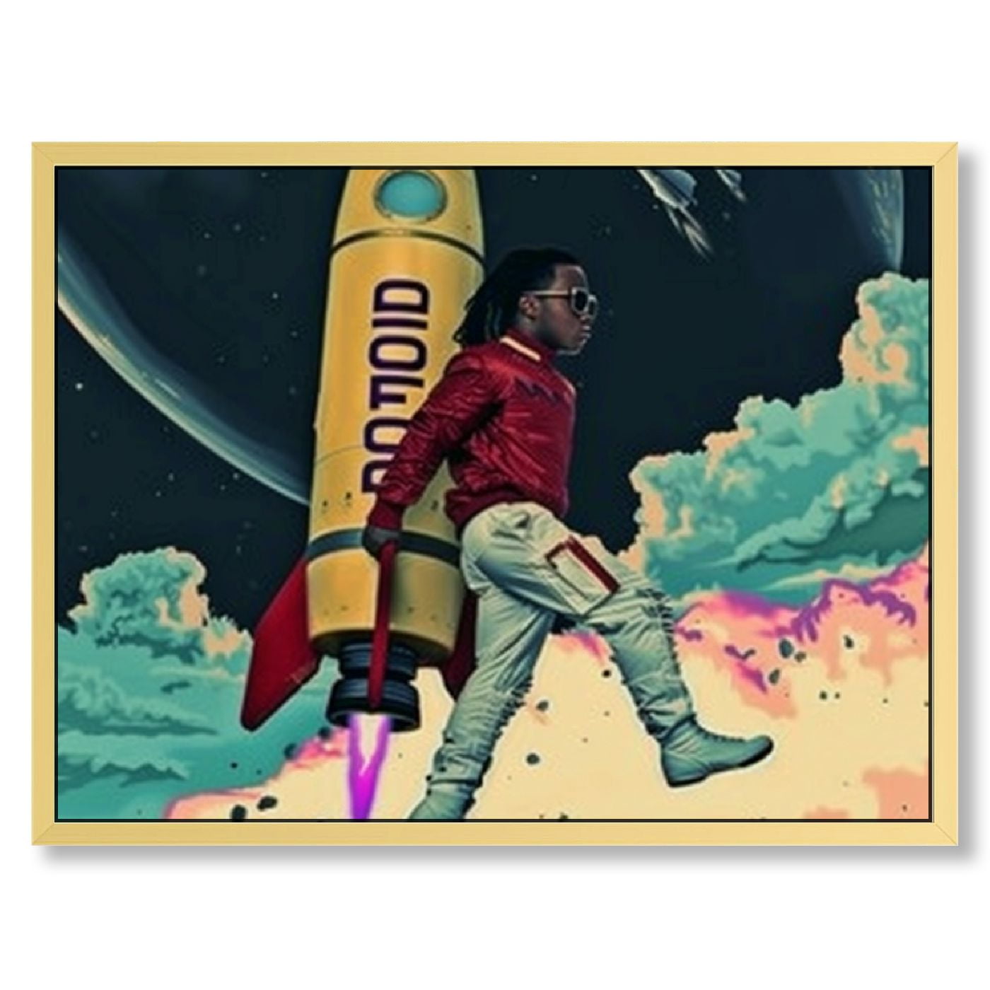 The Last Rocket Album Cover Canvas Art And Wall Art Picture Print ...
