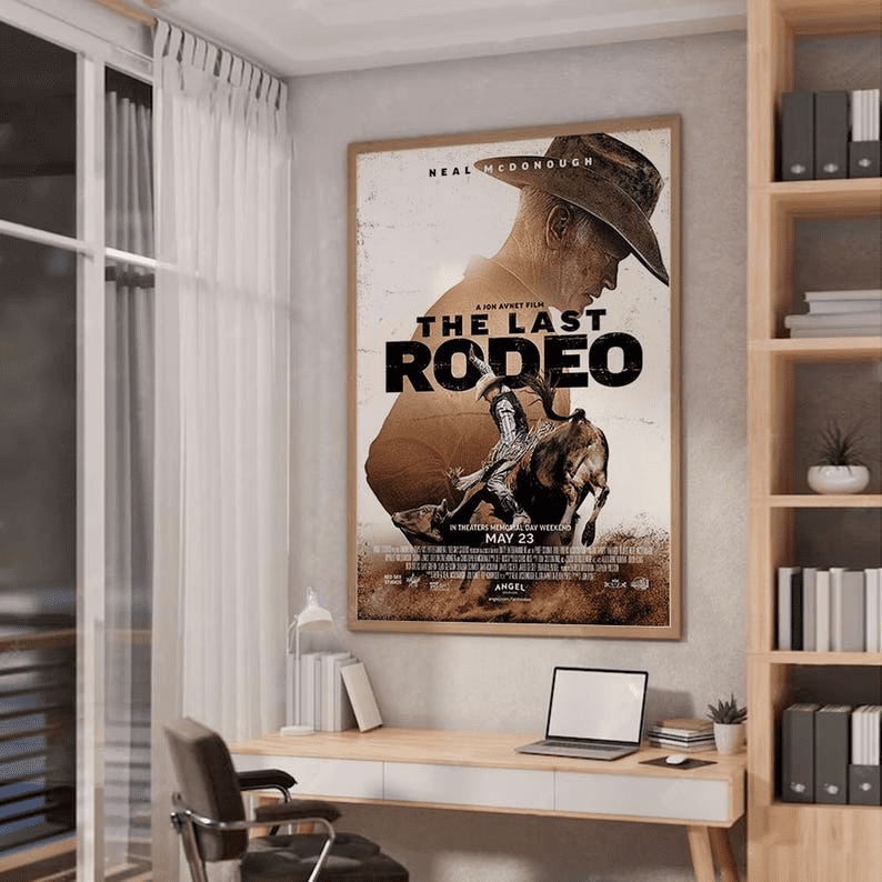 The Last Rodeo (2025) Movie Poster, Home decoration, Festival gifts ...