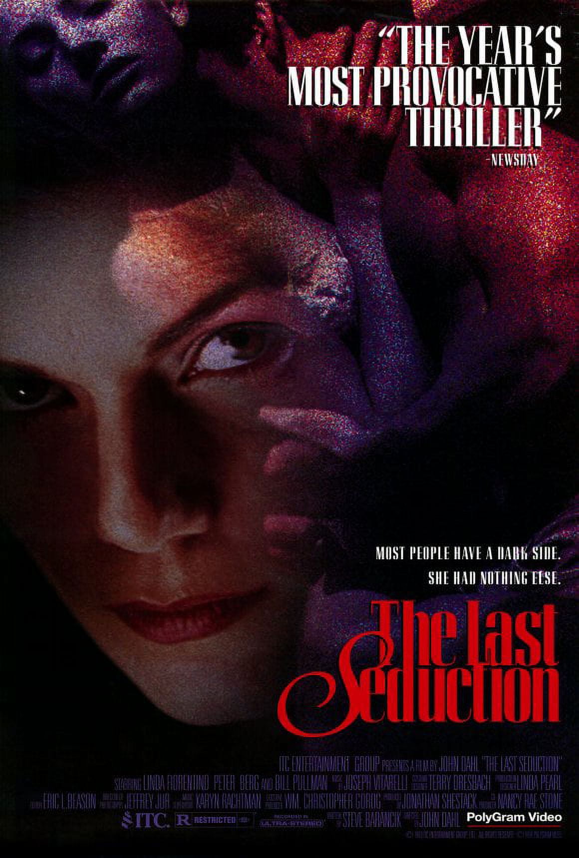 The Last Seduction - movie POSTER (Style A) (27" x 40") (1994) - Walmart.com