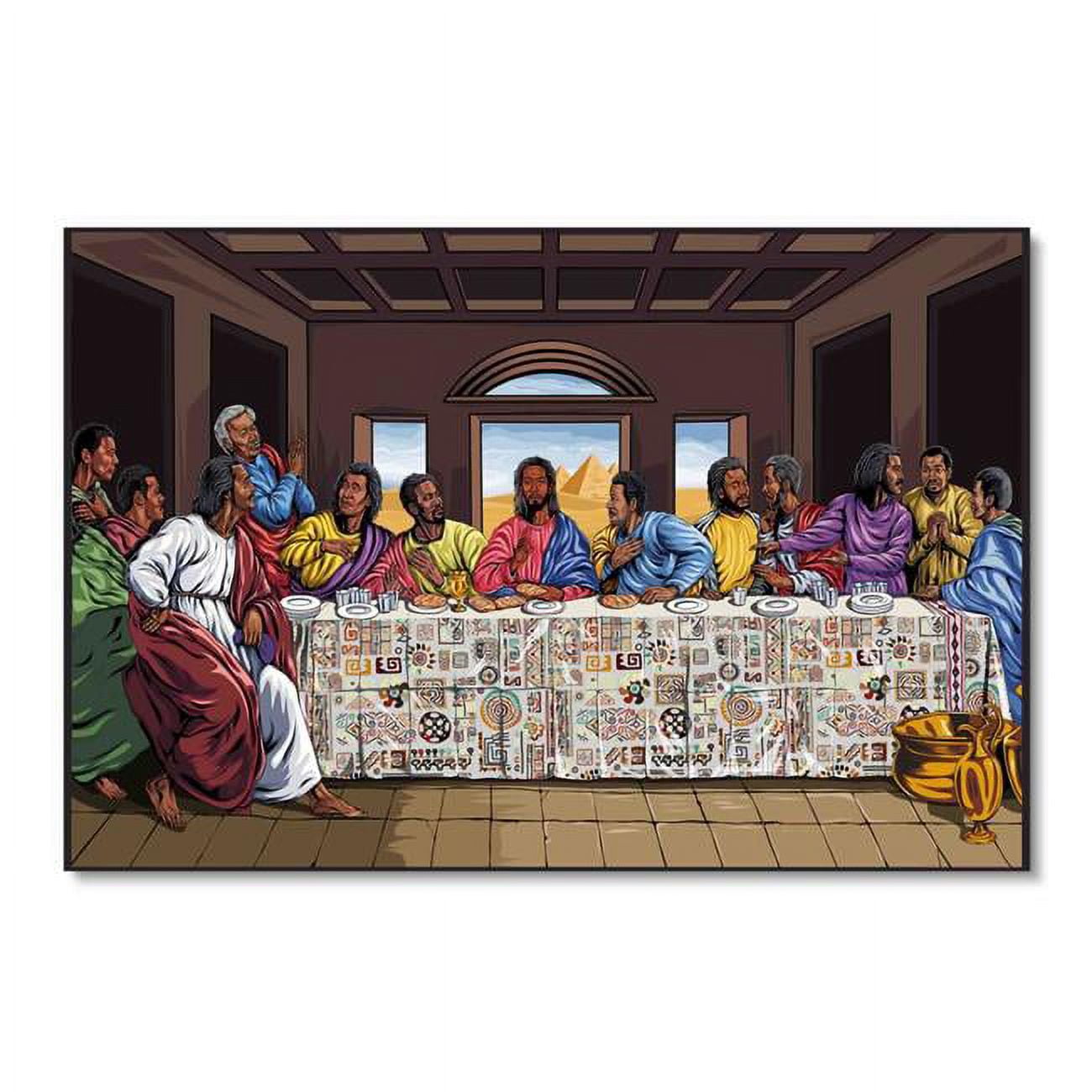 The Last Supper Acrylic Glass Art - Walmart.com