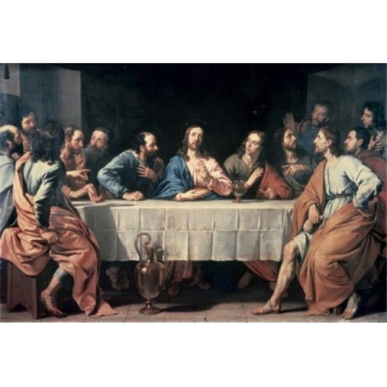 The Last Supper Ca 1652 Philippe de Champaigne 1602-1674 French Oil on Canvas Musee Du Louvre ...