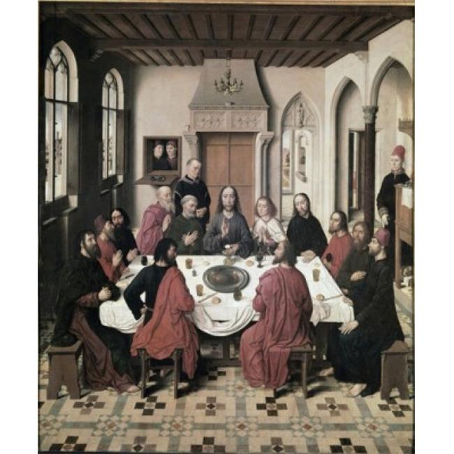 The Last Supper Ca1467 Dieric Bouts the Elder Ca1415-1475 Netherlandish ...