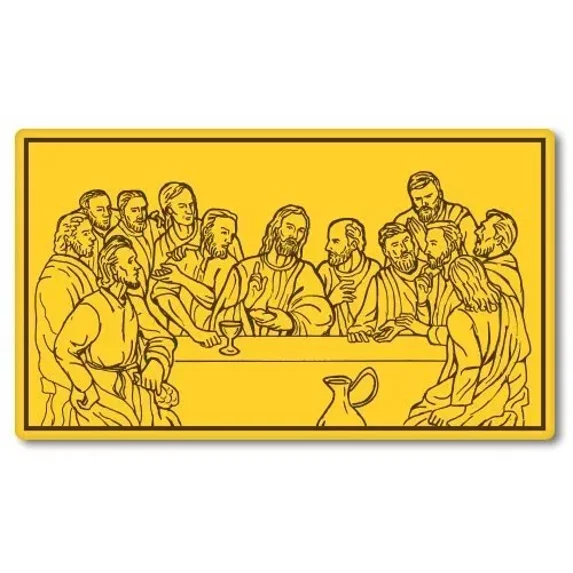 The Last Supper Jesus Disciples Car Sticker Phone Decal Water Bottle ...