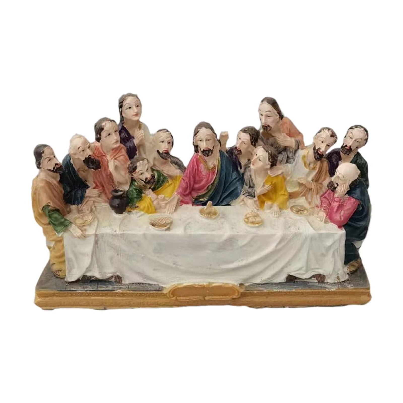 The Last Supper Resin Decor Inspiration Tabletop Figurine Decorative ...