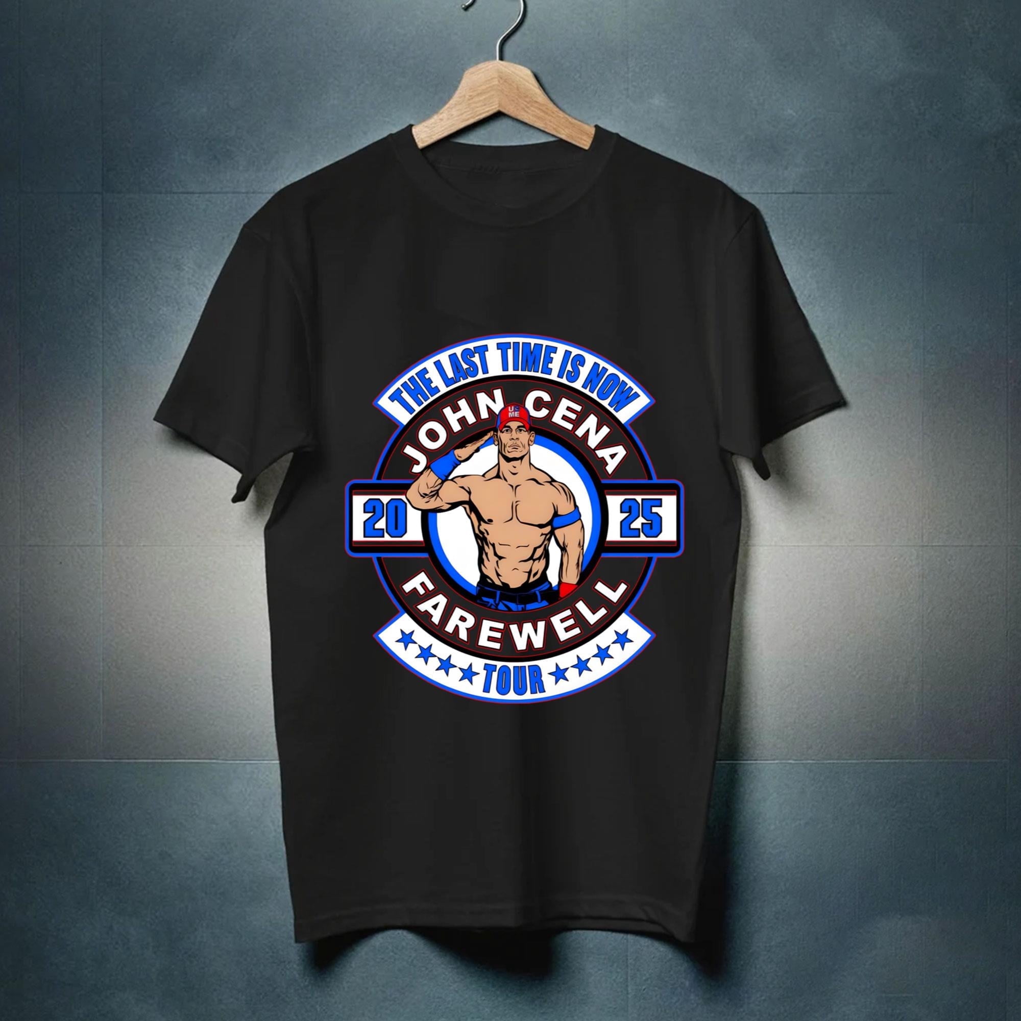 The Last Time Is Now John Cena 2025 Farewell Tour Shirt - Walmart.com