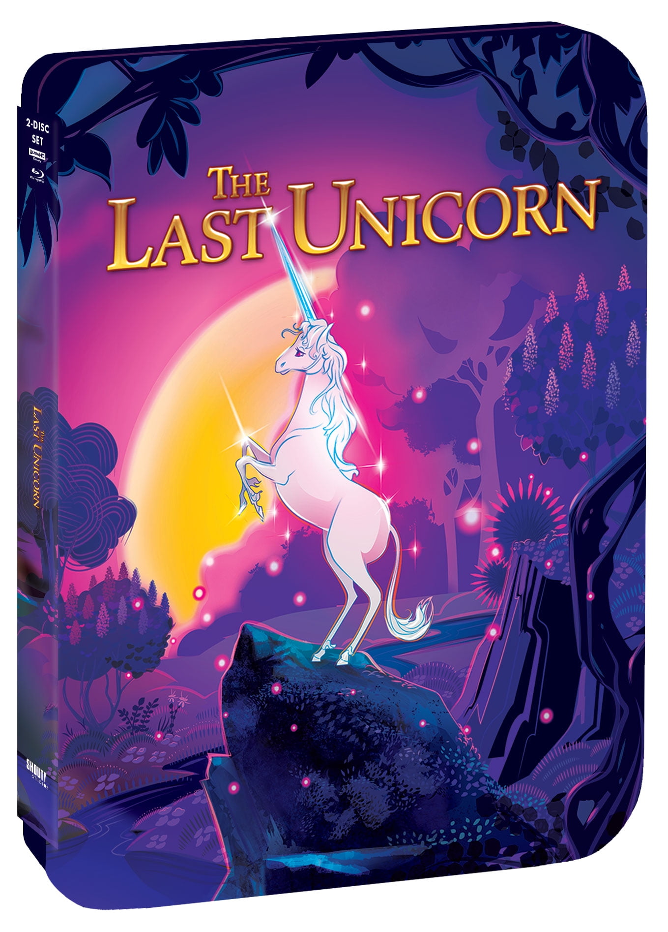 The Last Unicorn (Steelbook) (Walmart Exclusive) (4K Ultra HD + Blu-ray), Shout! Factory ...