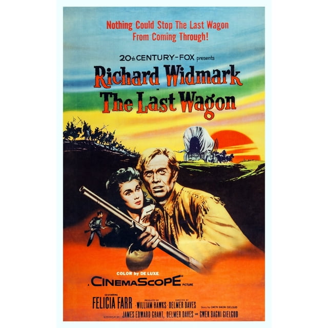 The Last Wagon U Movie Poster Masterprint - Walmart.com