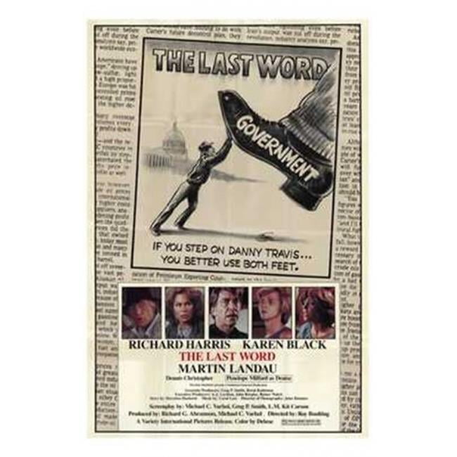 The Last Word Movie Poster - 11 x 17 in. - Walmart.com