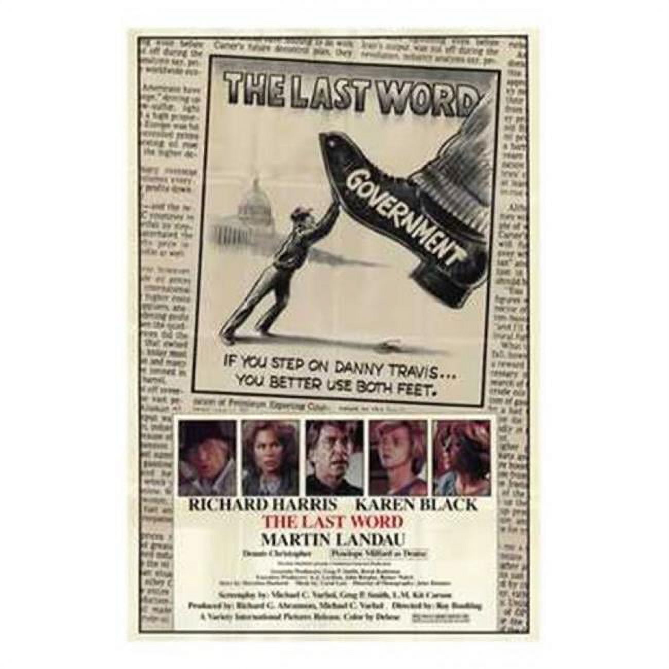 The Last Word Movie Poster - 11 x 17 in. - Walmart.com
