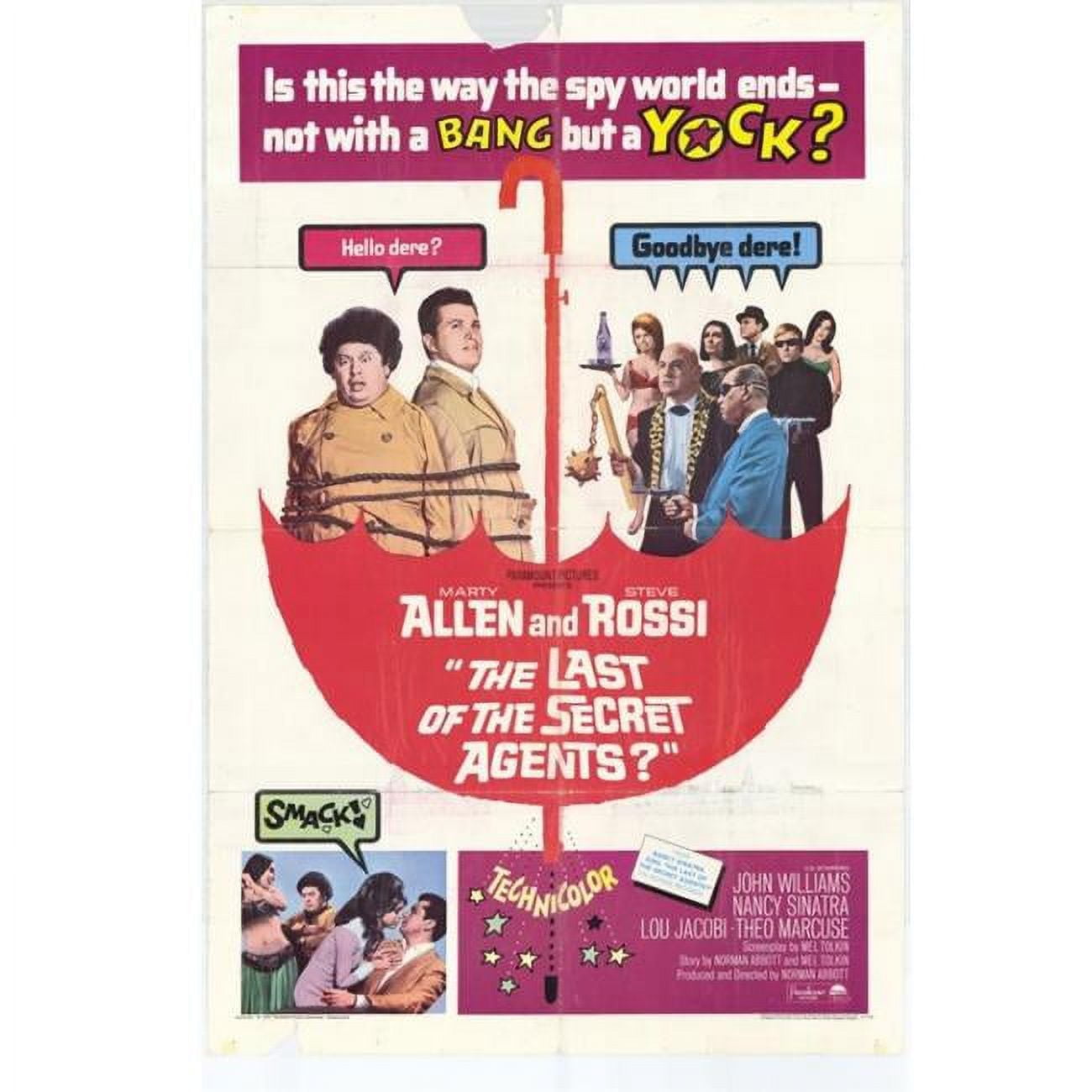 The Last of the Secret Agents Movie Poster - 27 x 40 in. - Walmart.com