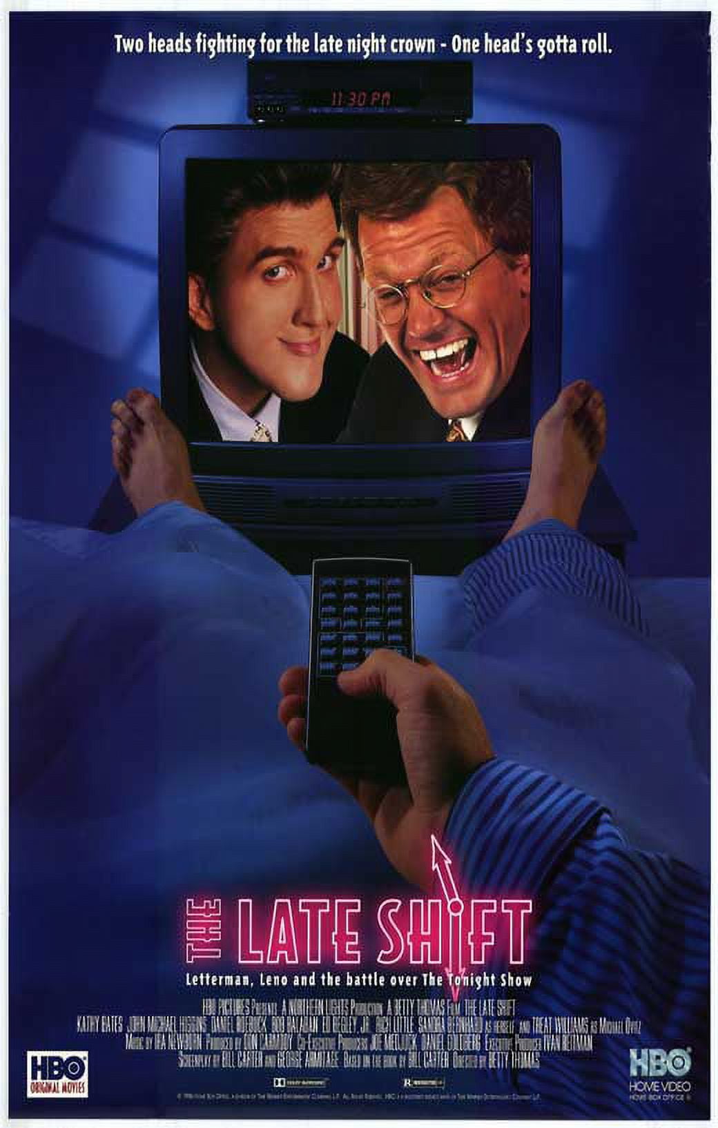 The Late Shift - movie POSTER (Style A) (27" x 40") (1996) - Walmart.com