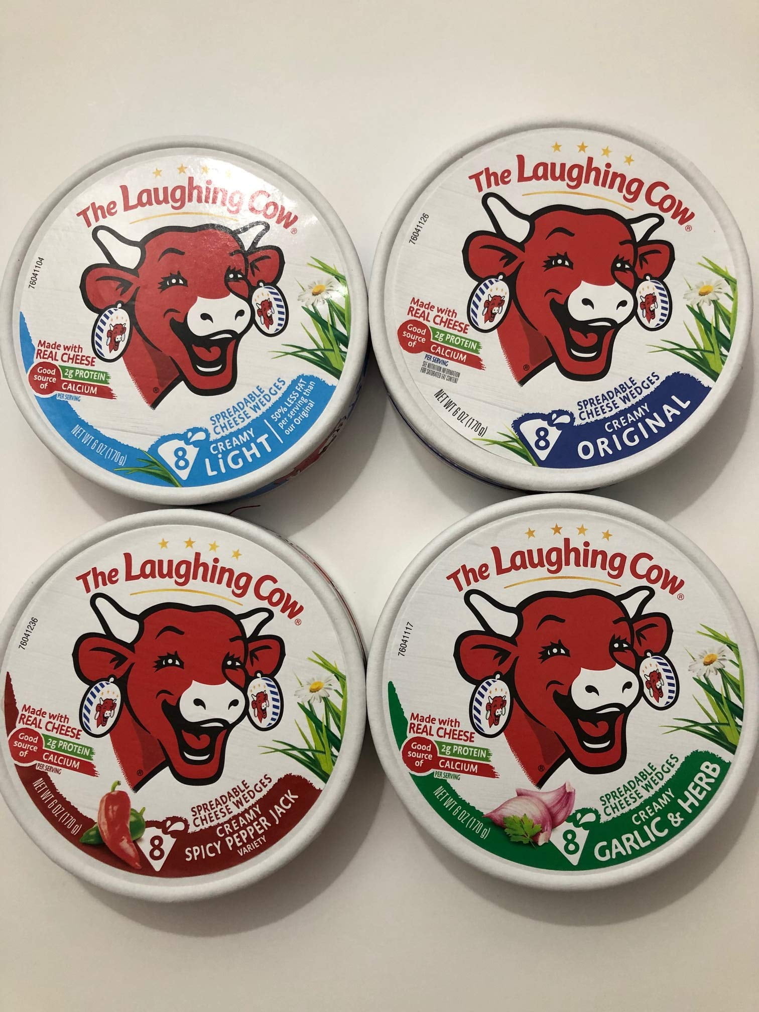 The Laughing Cow Spreadable Sr25 Cheese Wedge Variety Pack