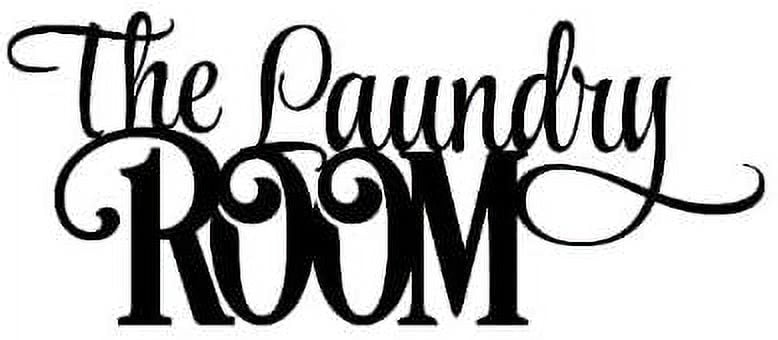 The Laundry Room Word Art 3D Wood Cutout 8x12 - Walmart.com