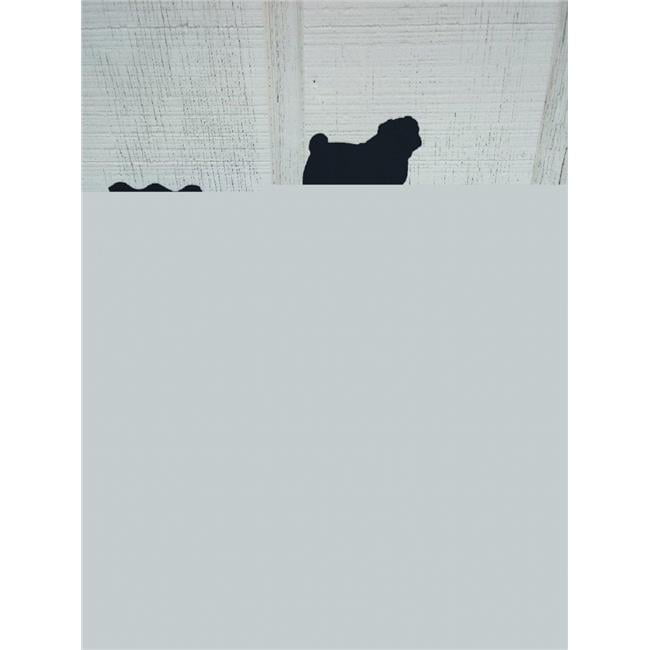 The Lazy Scroll Pug Roof Mount Weathervane - Walmart.com