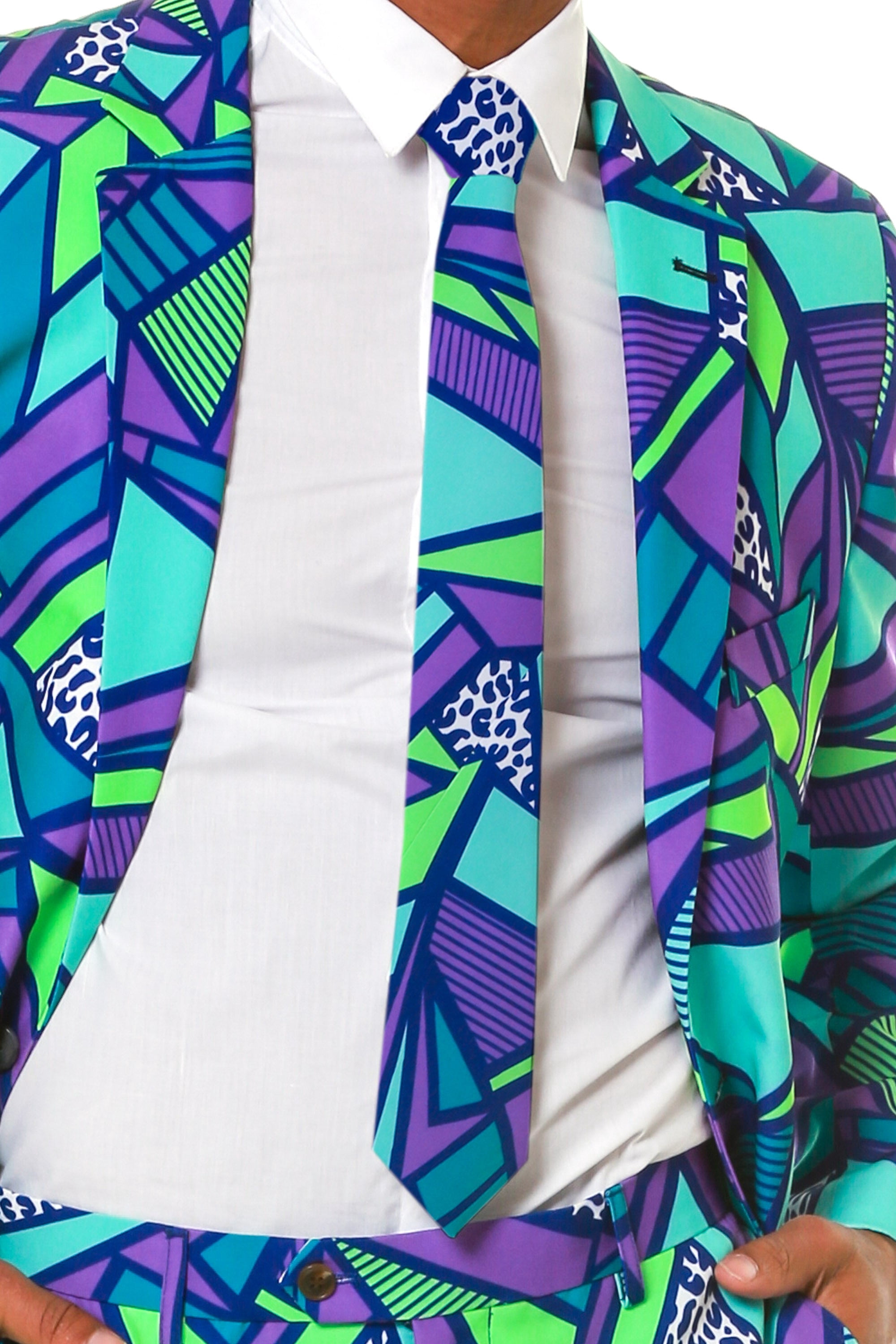 The Le Tootski - Shinesty Neon Rave Tie - Walmart.com